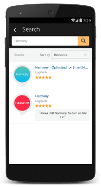 Harmony and Amazon Alexa